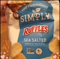 Ruffles® Simply Natural Sea Salted Reduced Fat Potato Chips Reviews 2019