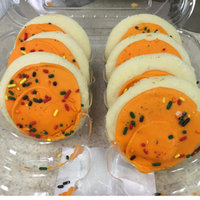 Walmart Stores Inc The Bakery Harvest Orange Frosted Sugar Cookies, 10 ...