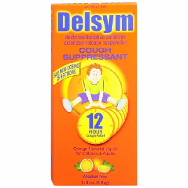 Delsym 12 Hour Cough Suppressant Liquid Orange Flavored Liquid Reviews 2019