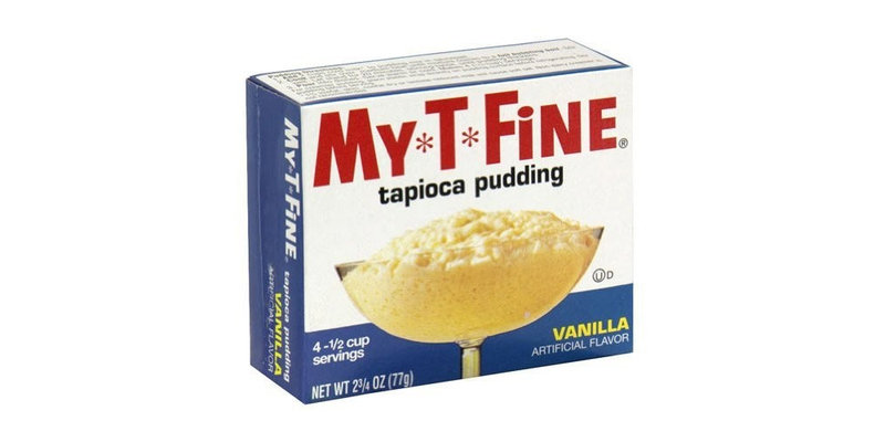 My-t-fine My T Fine Pudding, Vanilla Tapioca, 2.75-Ounce (Pack of 12 ...