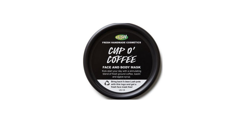 LUSH Cup O' Coffee Face and Body Mask Reviews 2019
