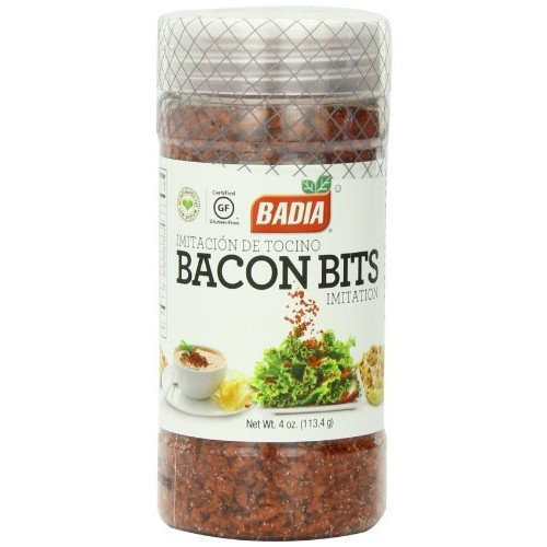 Badia Imitation Bacon Bits, 4-Ounce (Pack of 12) Reviews 2020