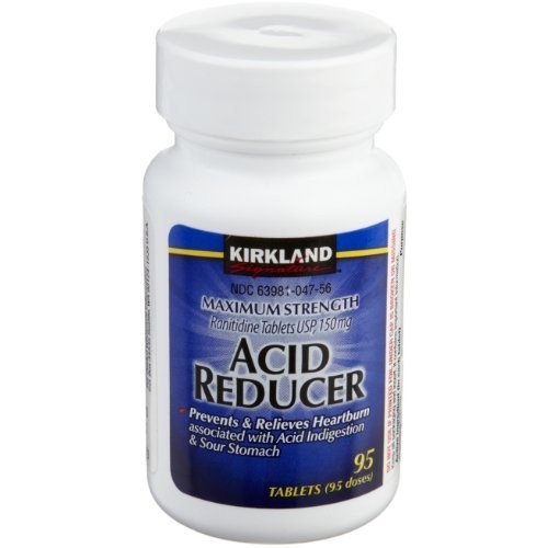 Kirkland Signature Maximum Strength Acid reducer Ranitidine tablets USP ...