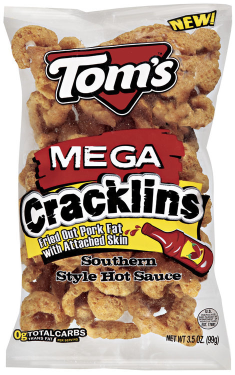 TOM'S Mega Southern Style Hot Sauce Cracklins Reviews 2019