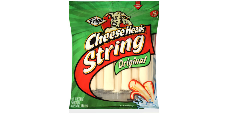 Frigo® Cheese Heads® Original String Cheese 16 ct Bag Reviews 2019