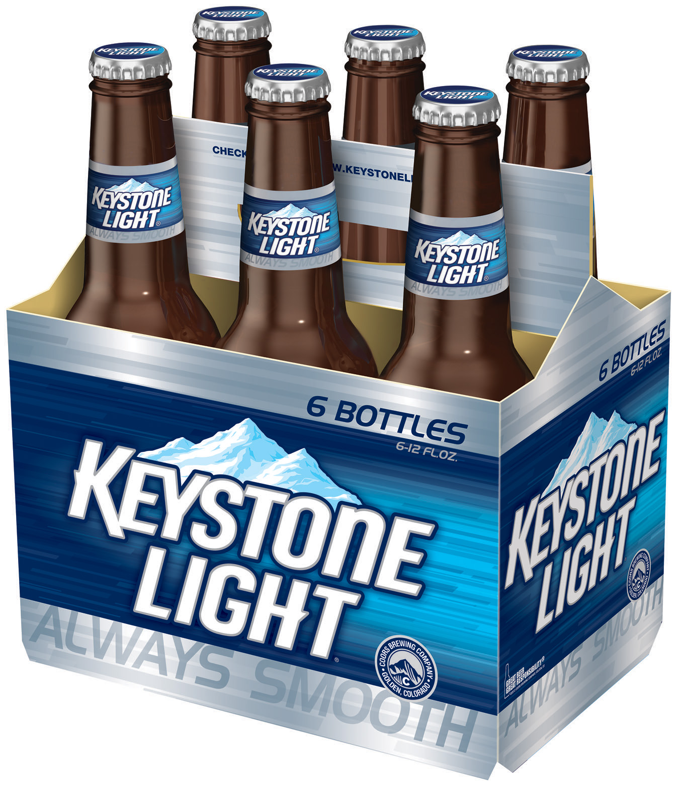 Keystone Beer Bottle