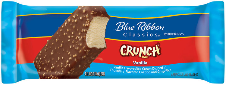 Blue Ribbon Classics® Vanilla Crunch Ice Cream Bar Wrapper Reviews 2019