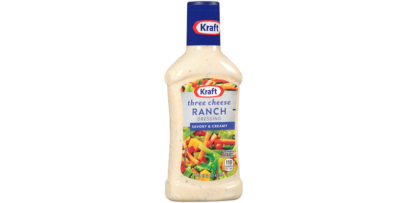 Kraft Three Cheese Ranch Dressing 16 fl. oz. Bottle Reviews 2019