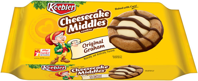 Keebler Cheesecake Middles Original Graham Cookies Reviews 2019