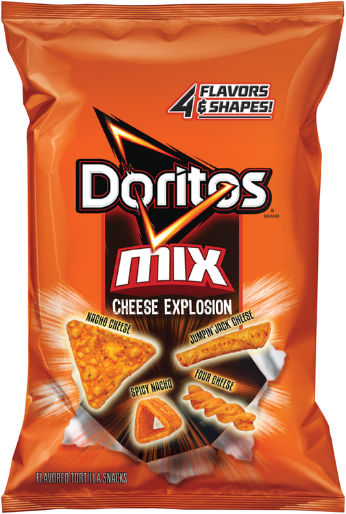 Doritos® Mix Cheese Explosion Flavored Tortilla Snacks Reviews 2019