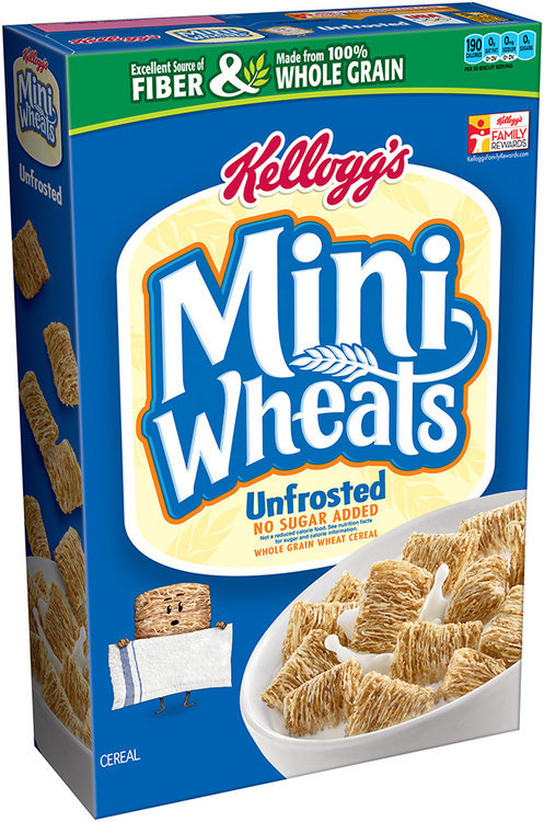 Kellogg's Mini-Wheats Unfrosted Cereal Reviews 2019