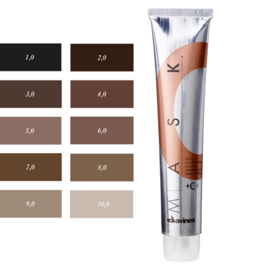 Davines Hair Color Chart Semi Permanent Dye 100% Grey Coverage