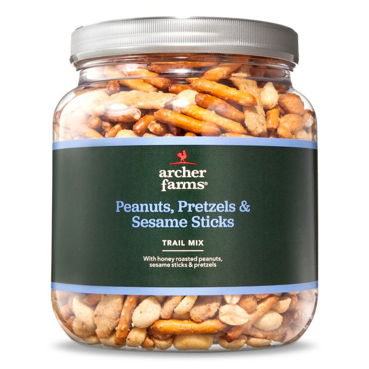 Archer Farms Peanuts Pretzels & Sesame Sticks Trail Mix - 22 oz ...