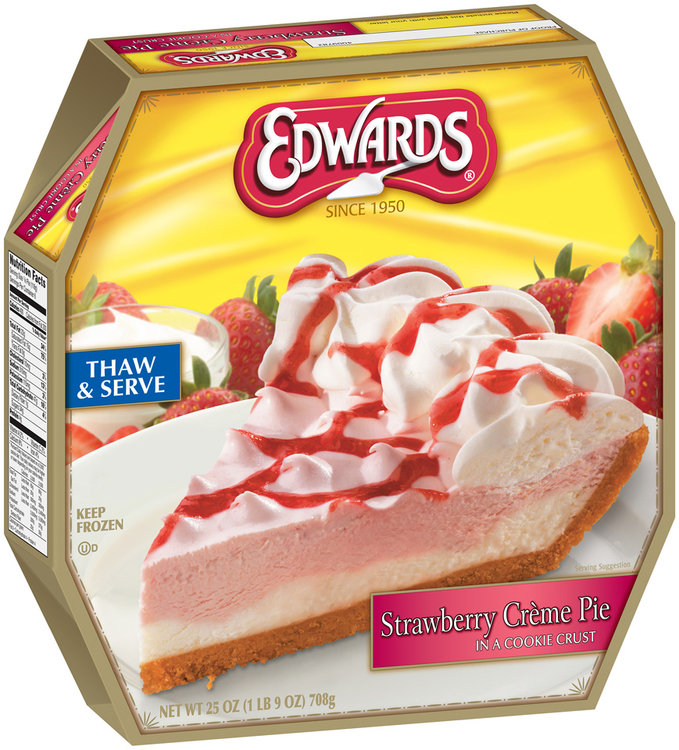 Edwards® Strawberry Creme Pie 25 oz. Box Reviews 2019