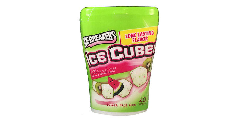 ICE BREAKERS ICE CUBES KIWI WATERMELON GUM Reviews 2019