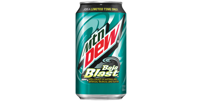 Mountain Dew® Baja Blast™ 12 fl. oz. Can Reviews 2019