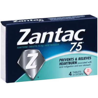 Zantac 75® Regular Strength Acid Reducer Tablets 4 ct Box Reviews 2019