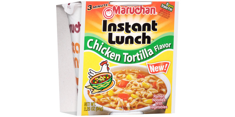 Maruchan® Instant Lunch™ Chicken Tortilla Flavor Ramen Noodles Reviews 2019