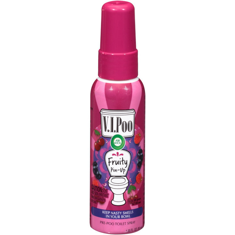Air Wick® vi Poo Fruity Pin-Up Pre-Poo Toilet Spray Reviews 2019