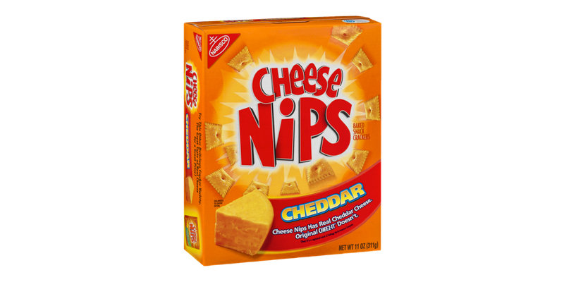 Nabisco Cheese Nips Cheddar Baked Snack Crackers Reviews 2019