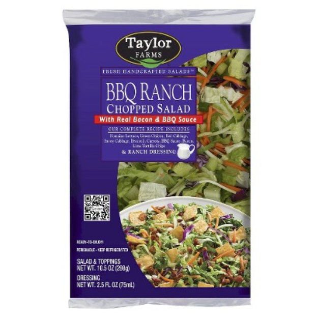 Taylor Farms BBQ Ranch Chopped Salad with Dressing Reviews 2019