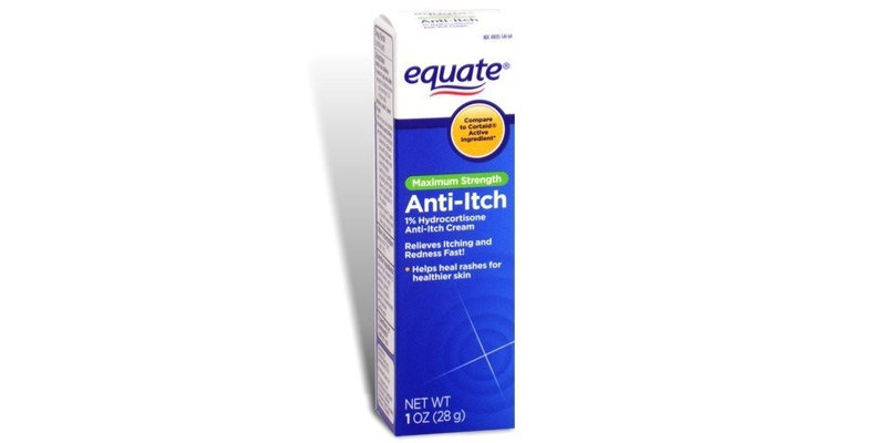 Equate - Anti-Itch Cream, Hydrocortisone 1%, Maximum Strength, 1 oz ...