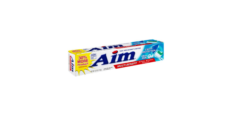 Aim Ultra Mint Gel Anticavity Fluoride Gel Toothpaste Reviews 2019