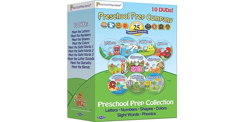 Preschool Prep Series Collection - 10 DVD Boxed Set (Meet the Letters ...