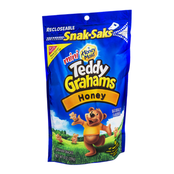 Nabisco Teddy Grahams Mini Honey Maid Graham Snacks Honey Reviews 2019