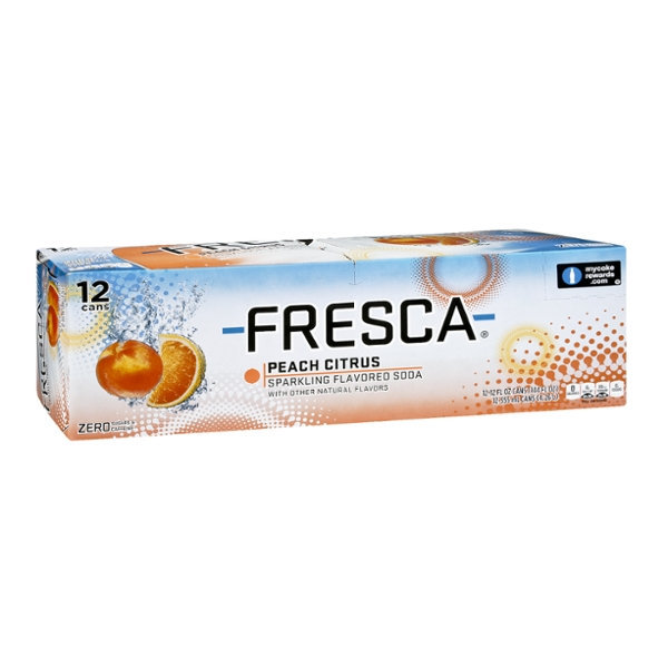 Fresca Peach Citrus Sparkling Flavored Soda Reviews 2019