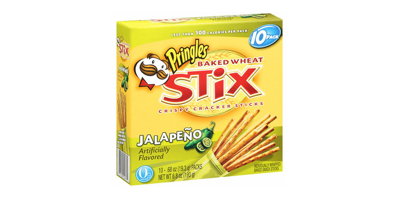 Pringles® Baked Stix Wheat Jalapeno Snack Reviews 2019