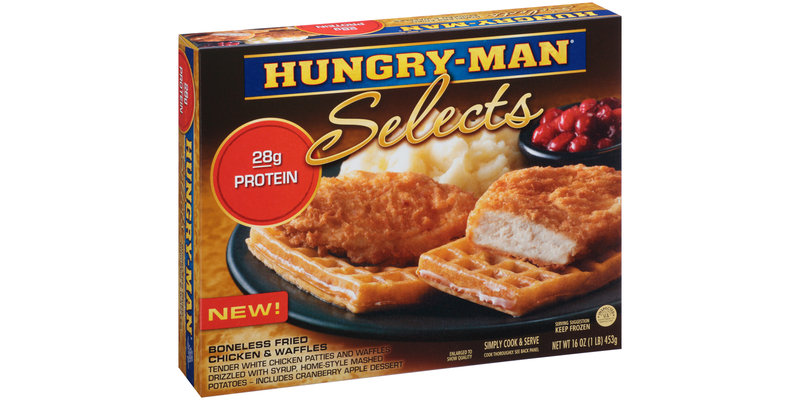 Hungry-Man® Selects Boneless Fried Chicken & Waffles 16 oz. Box Reviews ...