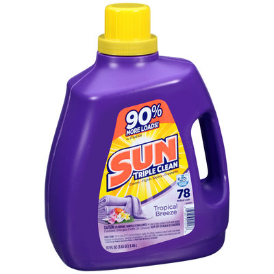 Sun Triple Clean® Tropical Breeze® Liquid Laundry Detergent Reviews 2019