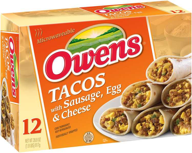 Owens® Tacos with Sausage Egg & Cheese Reviews 2019