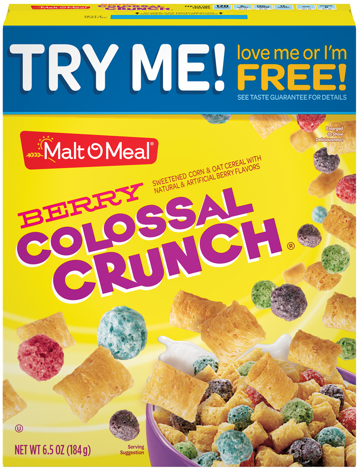 Berry Colossal Crunch Cereal