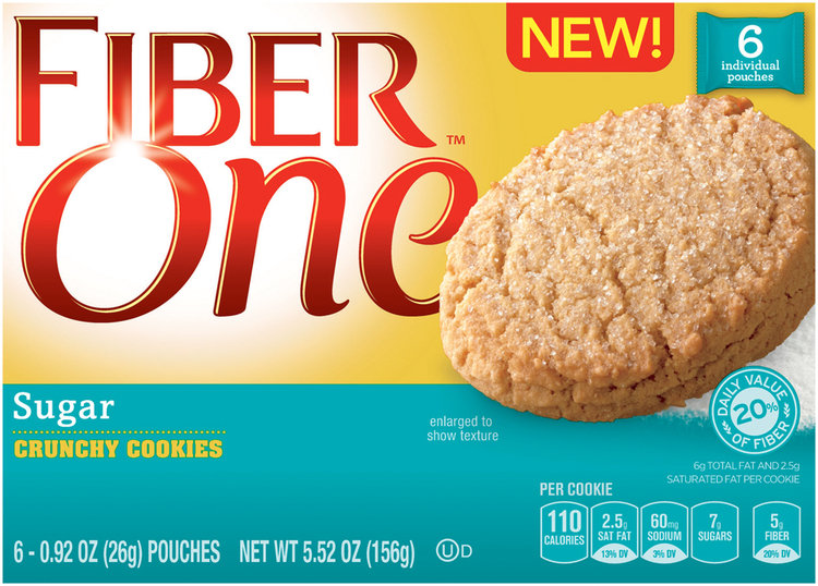 Fiber One­ Sugar Crunchy Cookies Reviews 2019