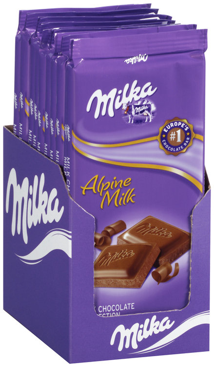 Milka Alpine Milk Chocolate Confection Bar Reviews 2019