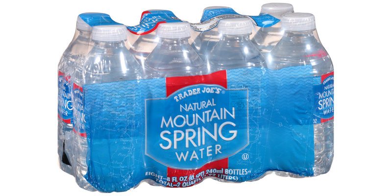 Trader Joe's® Natural Mountain Spring Water Reviews 2019