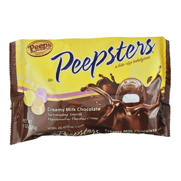 Peeps Peepsters Creamy Milk Chocolate with Marshmallow Flavored Creme ...