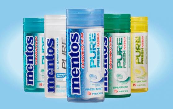 Mentos Pure Fresh Gum Reviews 2019