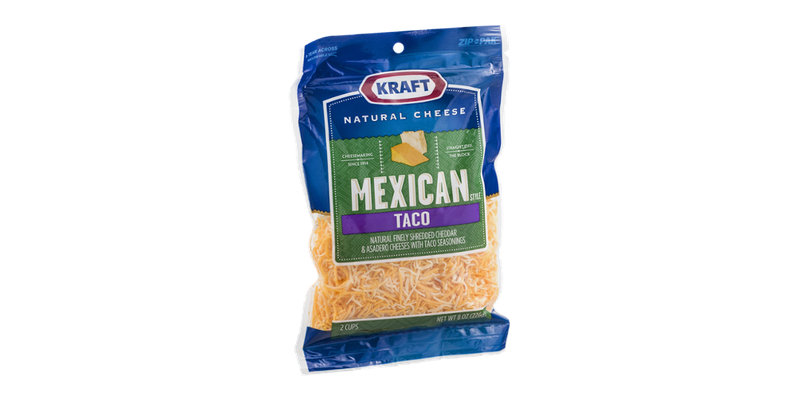 Kraft Mexican Taco Cheese Shredded Reviews 2019