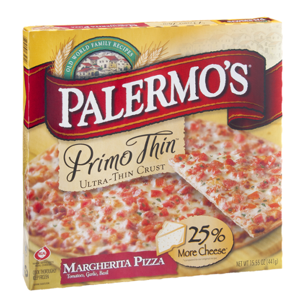 Palermo's Primo Thin Pizza Margherita Ultra-Thin Crust Reviews 2019
