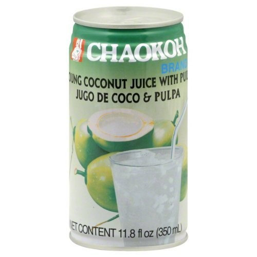 Chaokoh Coconut Juice with Jelly, 11.8-Ounce (Pack of 24) Reviews 2019