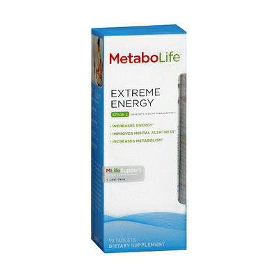 Metabolife Extreme Energy Stage 2 Dietary Supplement Tablets Reviews 2019