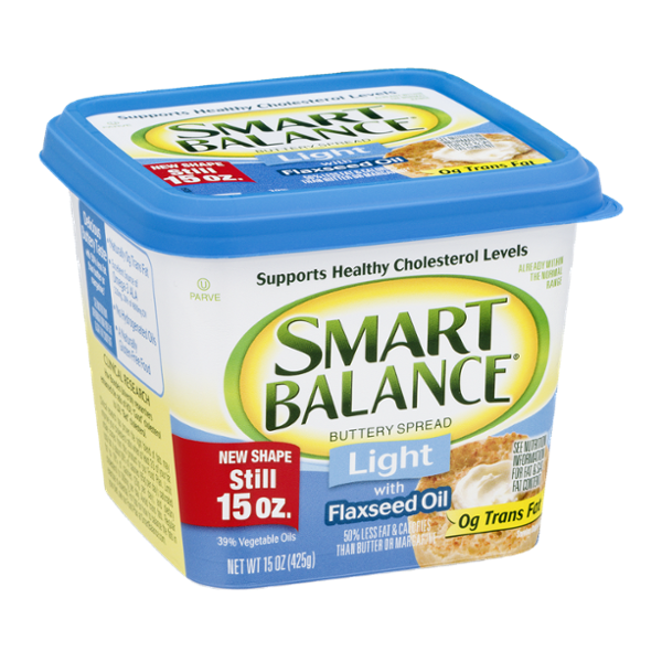 Smart Balance Buttery Spread Light With Flaxseed Oil Reviews 2019