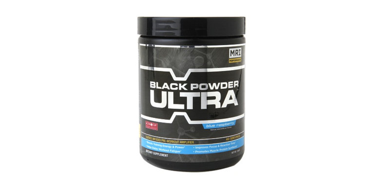 MRI Black Powder Ultra Pre-Workout Blue Raspberry Reviews 2019