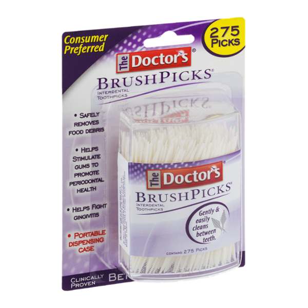The Doctor's Brush Picks Interdental Toothpicks - 275 CT Reviews 2020