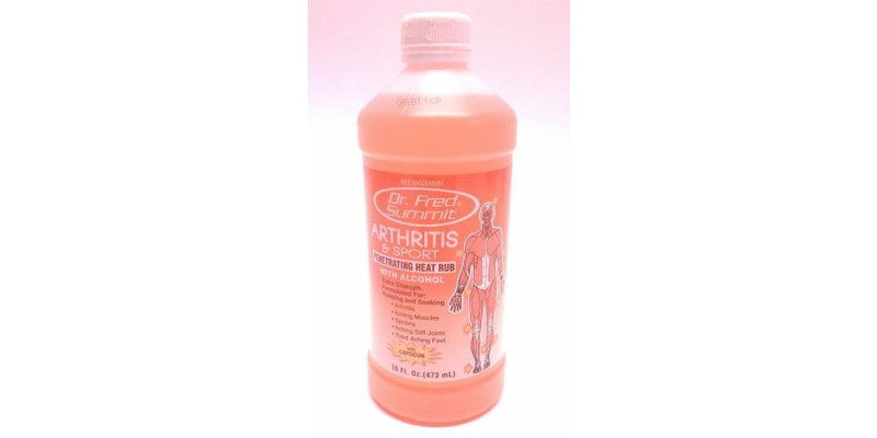 Dr. Fred Summit Dr Fred Summit ARTHRITIS & SPORT Penetrating Heat Rub ...