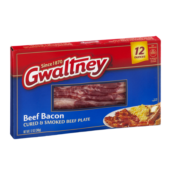Gwaltney Cured & Smoked Beef Bacon Reviews 2019