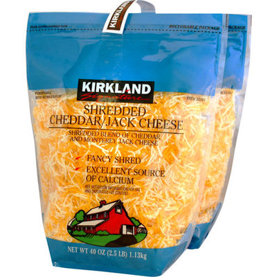 Kirkland Signature Natural Shredded Cheddar Jack Cheese Reviews 2019